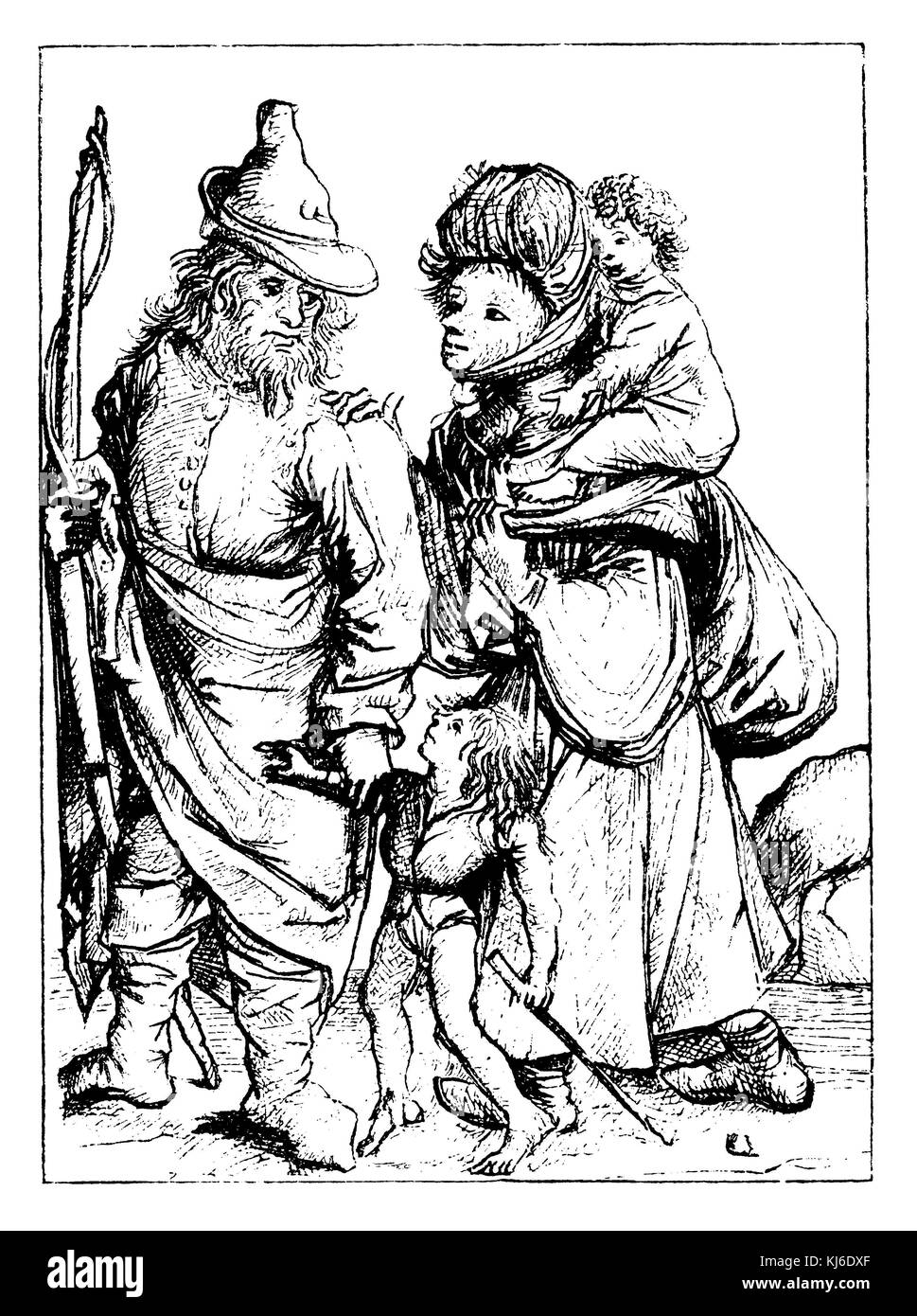 German peasants hi-res stock photography and images - Alamy