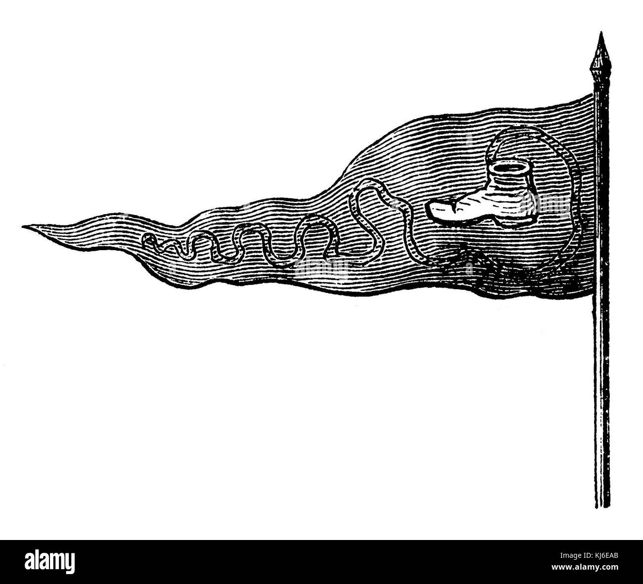 Bundschuh flag from the Peasants' War (Bundschuh-Fahne aus dem ...