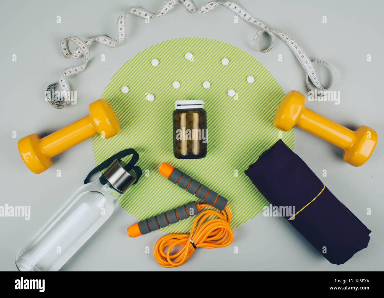 Fitness abstract healthy lifestyle concept Stock Photo - Alamy