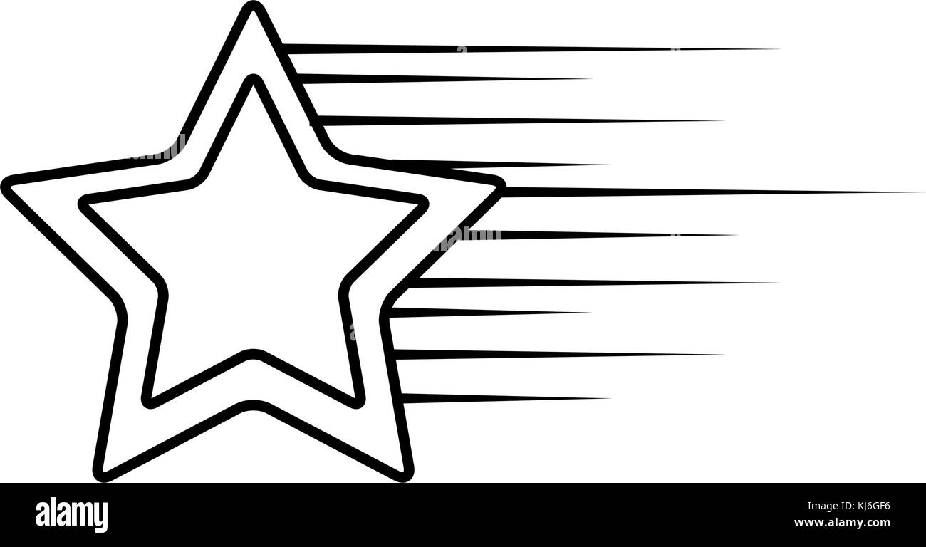 star fast isolated icon Stock Vector Image & Art - Alamy