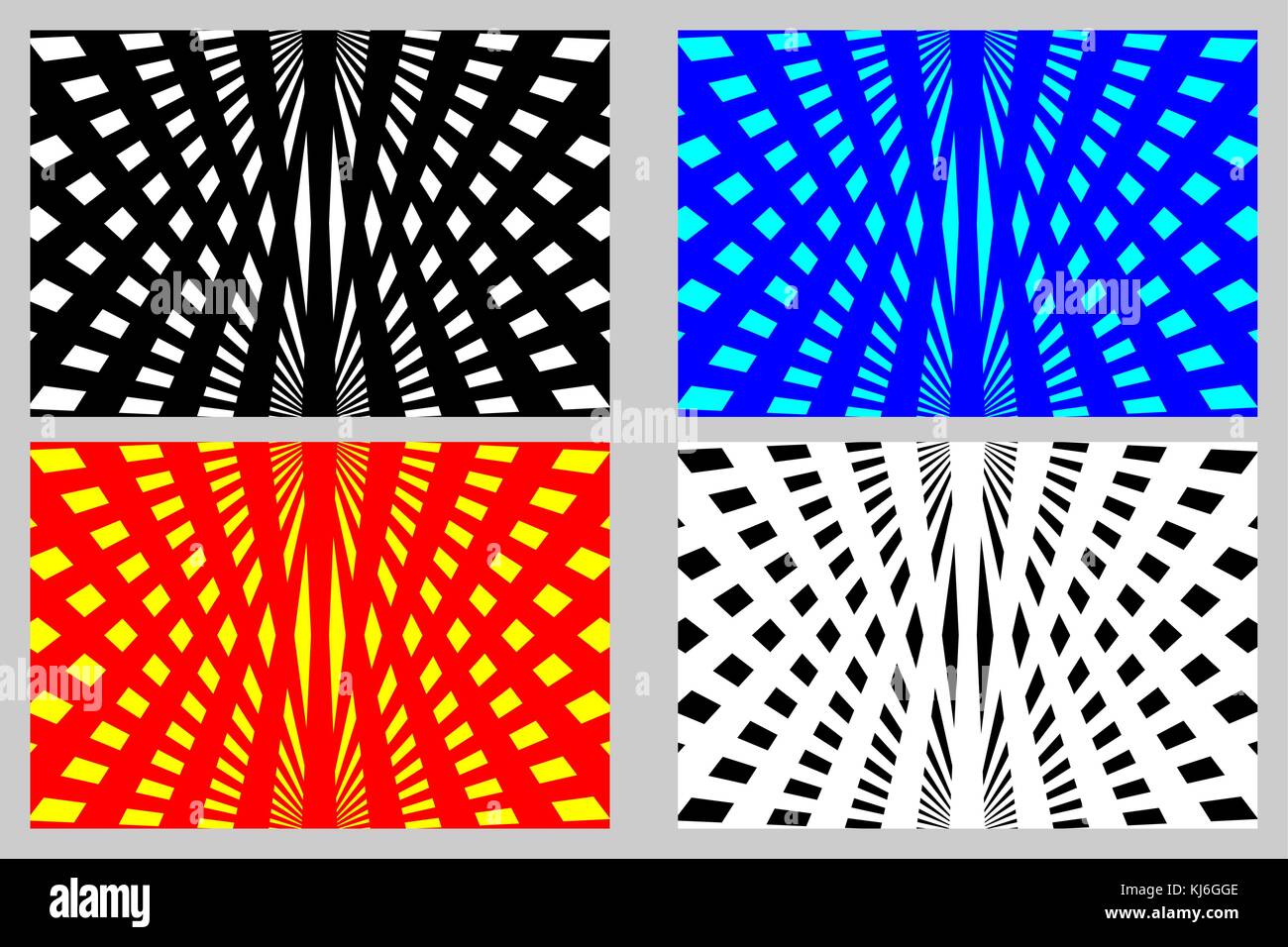 Rays - abstract striped background - vector set Stock Vector Image ...