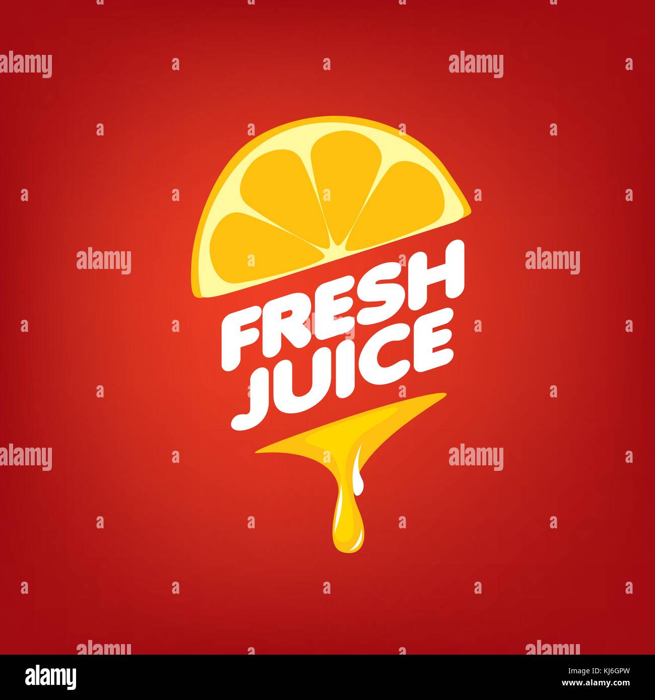 logo of fresh juice Stock Vector Image & Art - Alamy