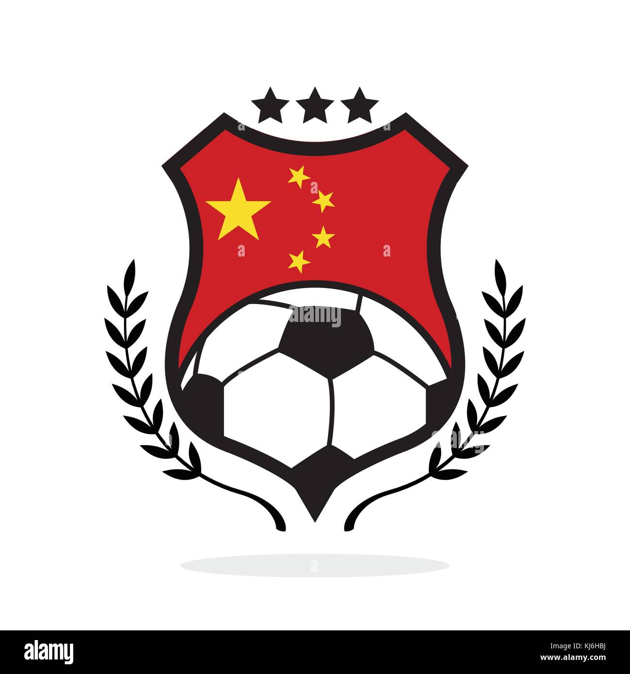 Chinese football team Stock Vector Images - Alamy