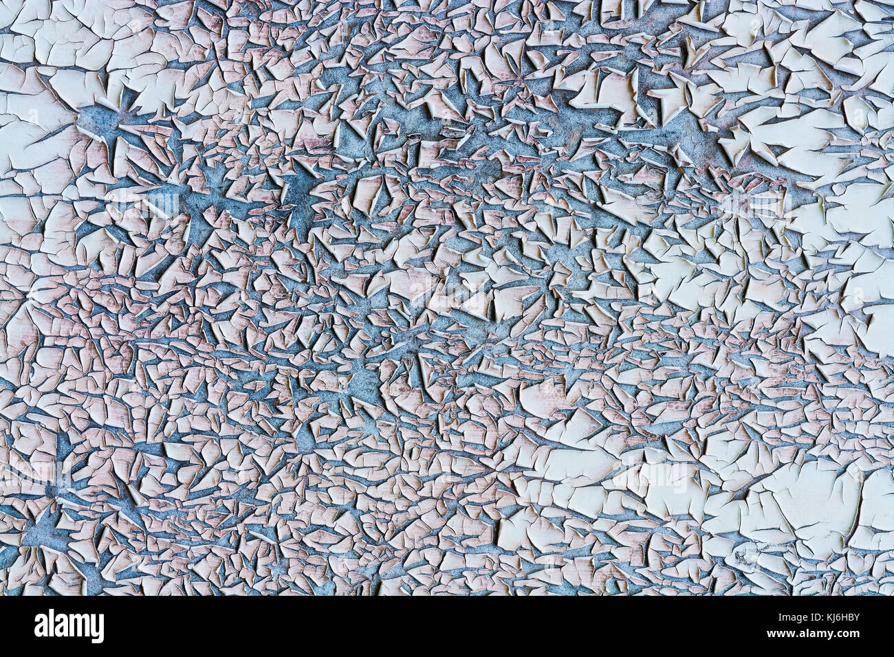 Texture from peeling layer of flaked old paint. Artistic background ...