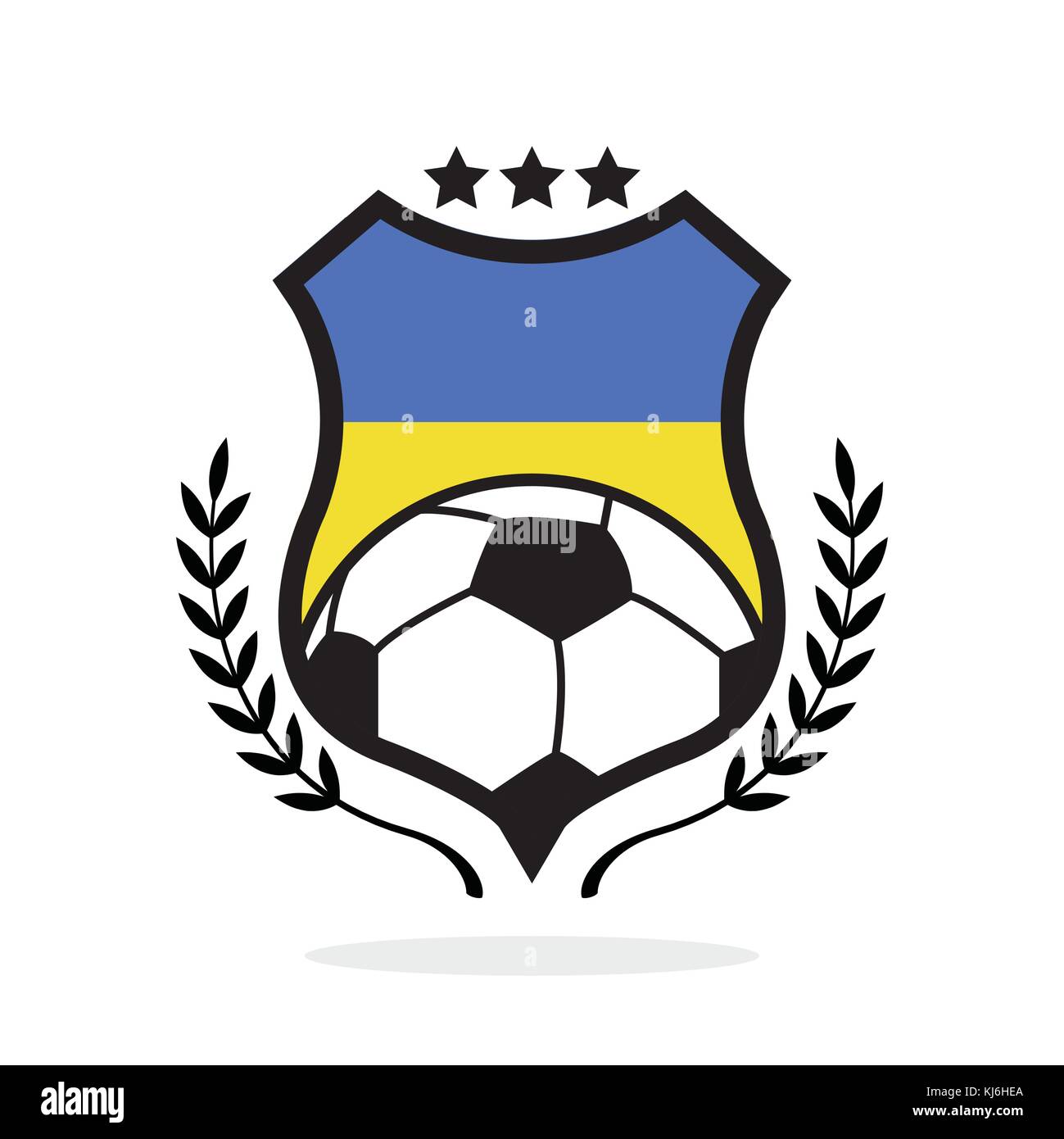 Ukraine football badge hi-res stock photography and images - Alamy