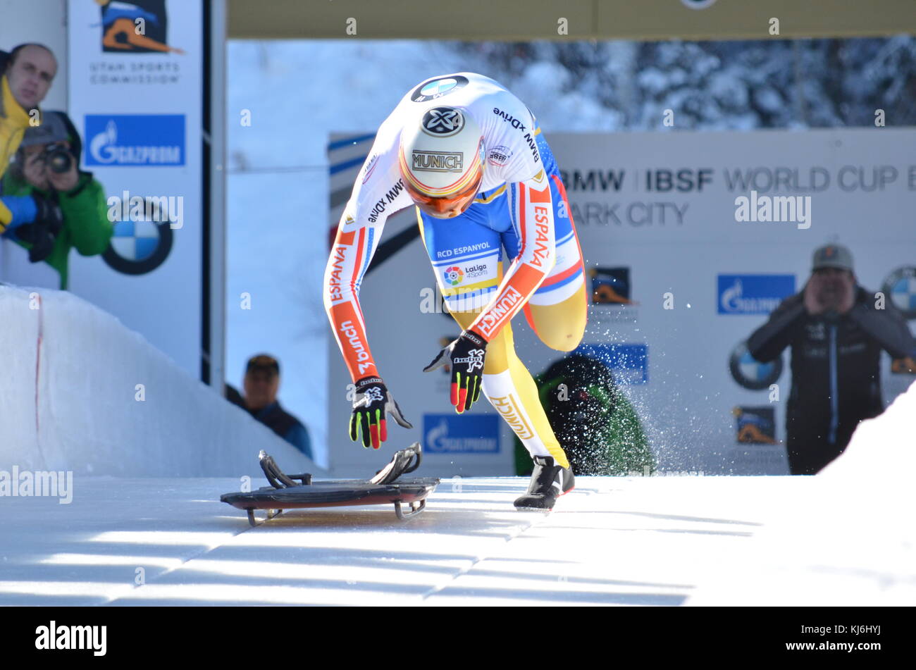 Utah olympic park skeleton hi-res stock photography and images - Alamy