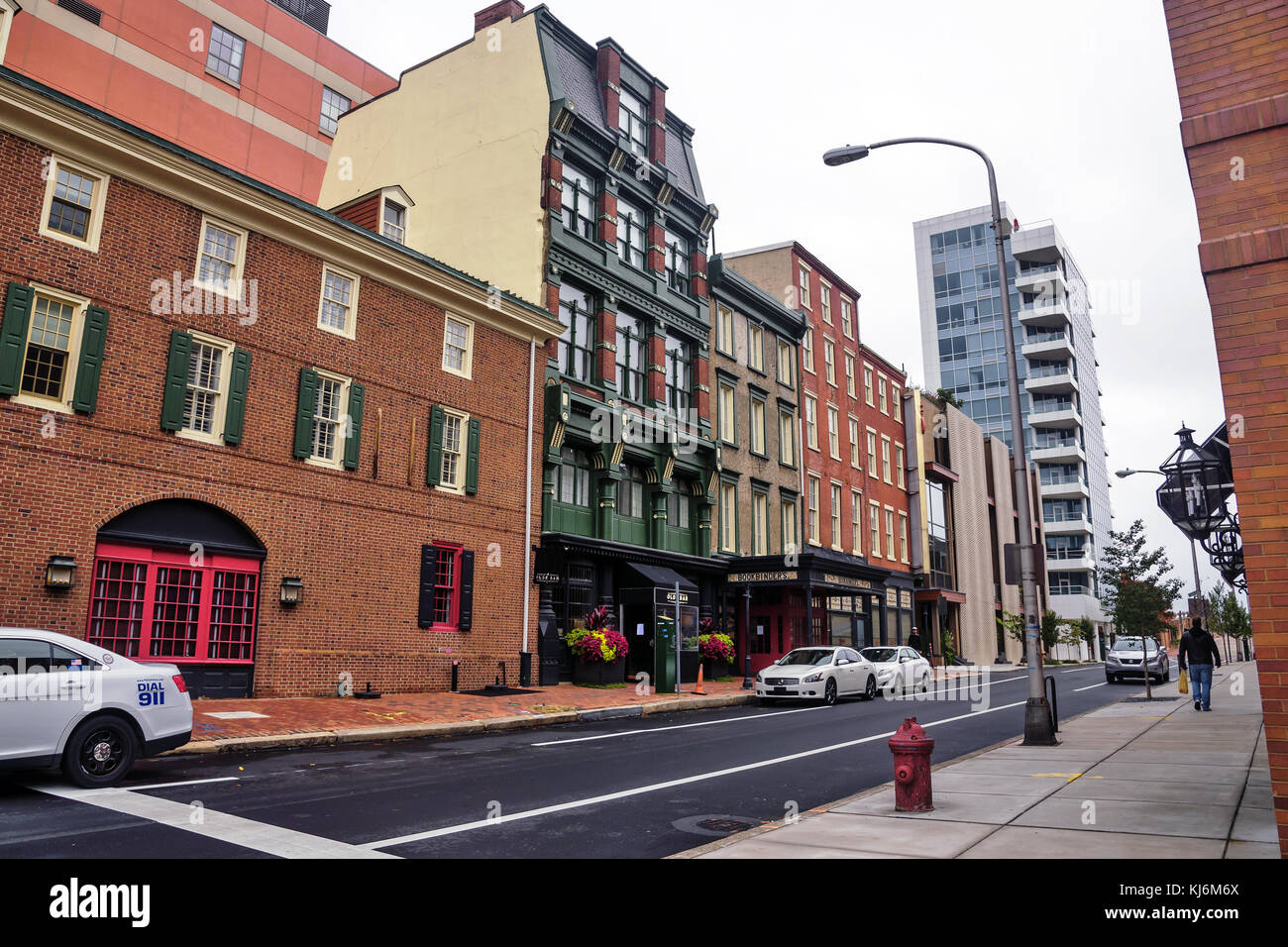 The Old City neighborhood, Philadelphia, Pennsylvania, USA Stock Photo ...