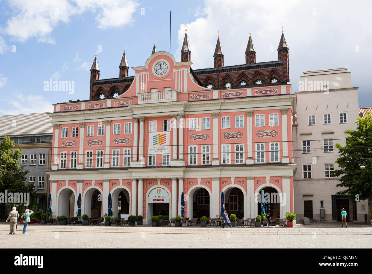 Old town rostock germany hi-res stock photography and images - Alamy
