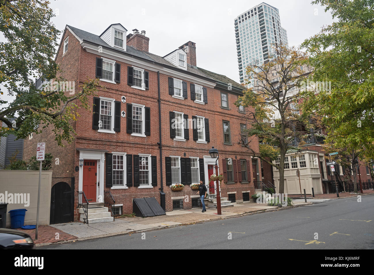 The Old City neighborhood, Philadelphia, Pennsylvania, USA Stock Photo ...