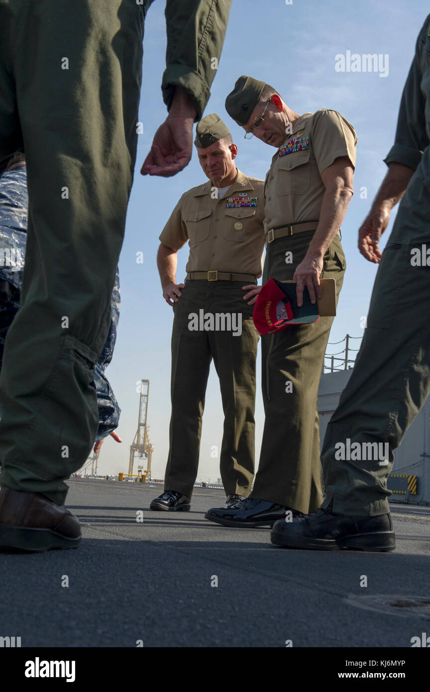 U.S. 5TH FLEET AREA OF OPERATIONS (Nov. 15, 2017) Brig. Gen. Francis ...