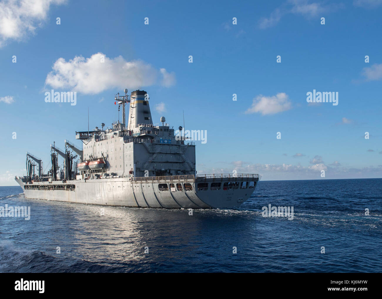 PACIFIC OCEAN (Nov. 15, 2017) The Henry J. Kaiser-class fleet ...