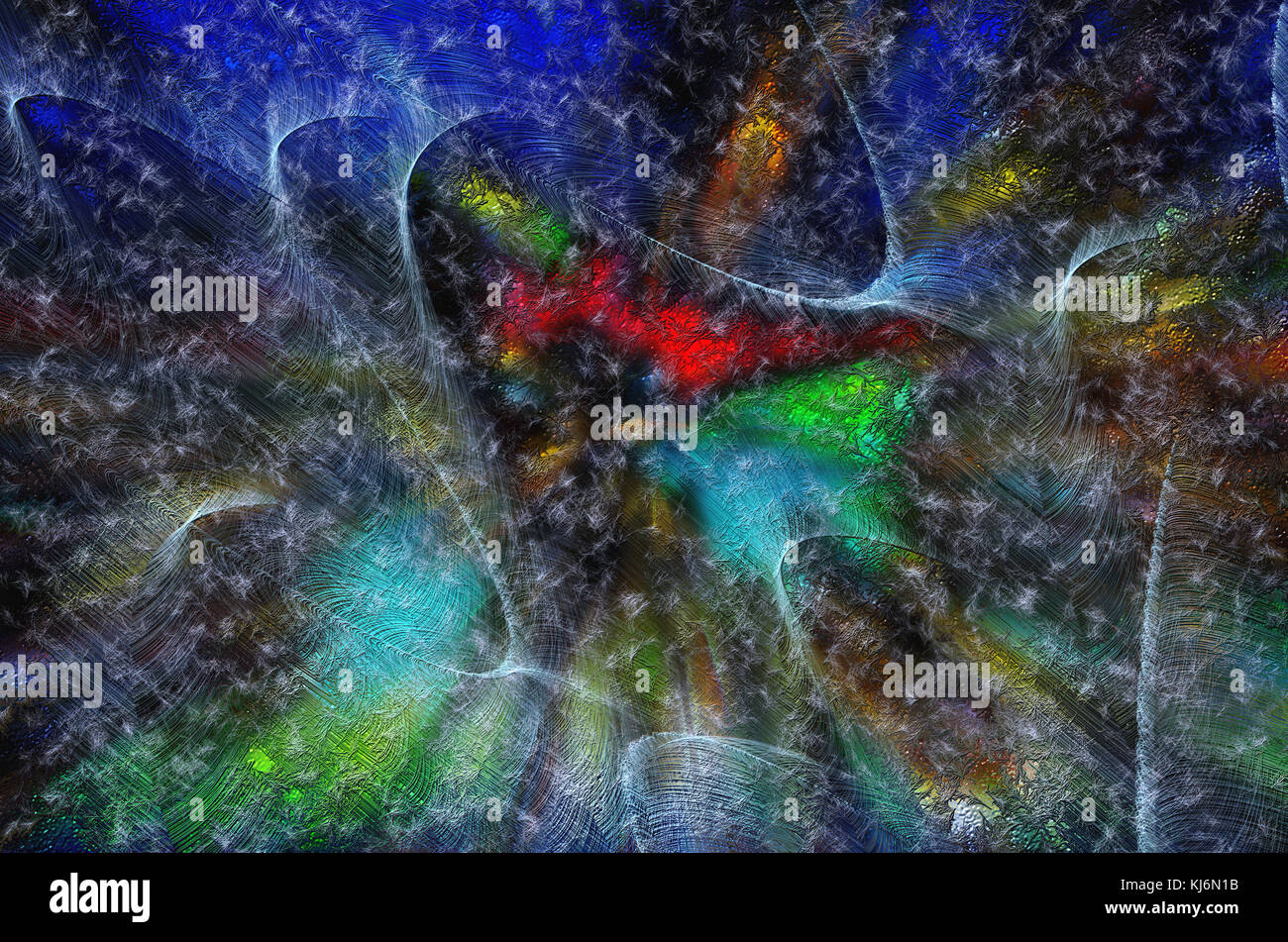 Winter magic colorful patterns Stock Photo - Alamy