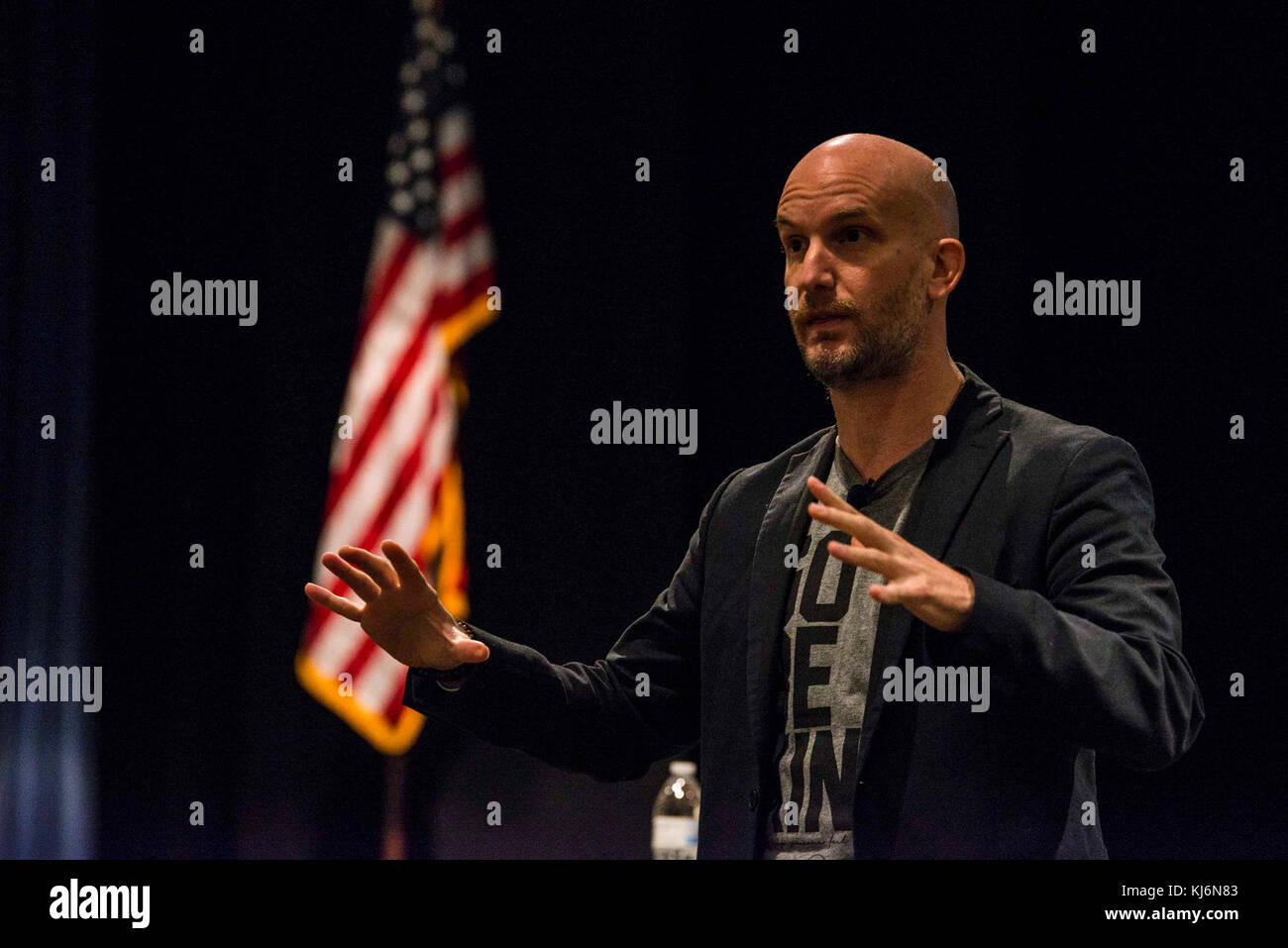 Leon Logothetis, author of The Kindness Diaries, speaks to audience ...