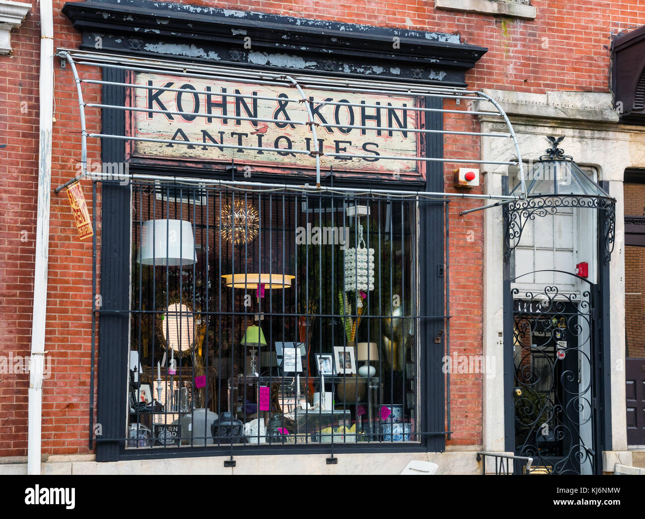 Philadelphia antique town city hi-res stock photography and images - Alamy