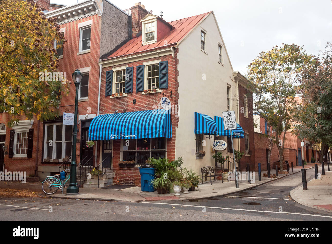 The Old City neighborhood, Philadelphia, Pennsylvania, USA Stock Photo ...