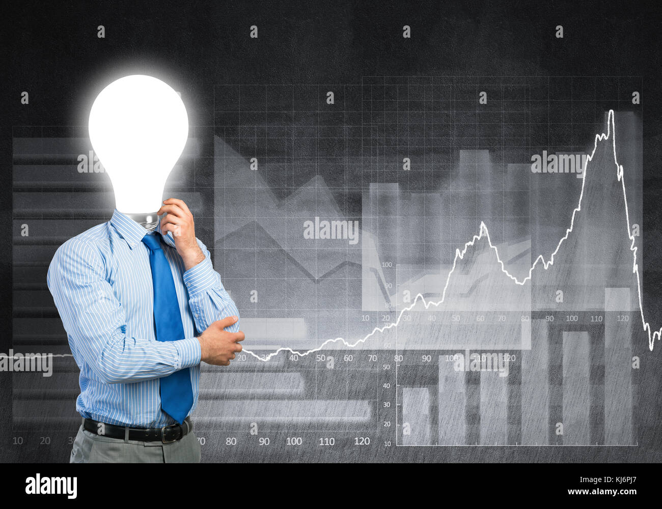 Man thinking over his idea Stock Photo - Alamy