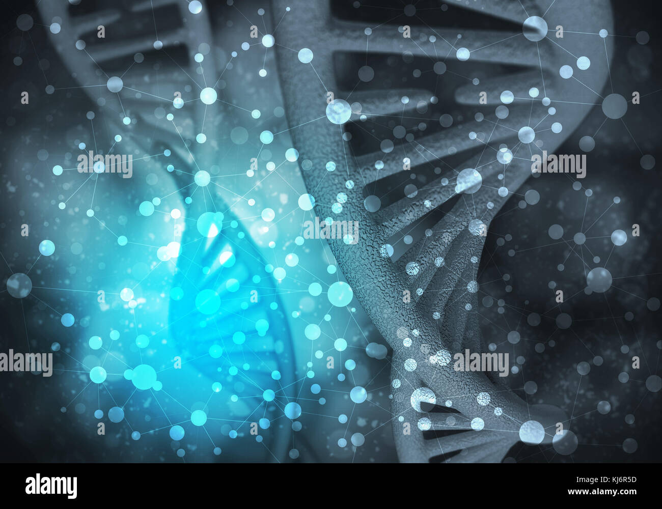 DNA molecules background Stock Photo - Alamy