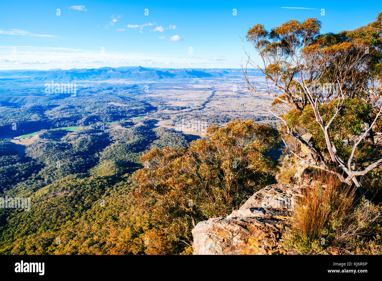 The Capertee Valley, northwest of Lithgow, is a large valley in New ...