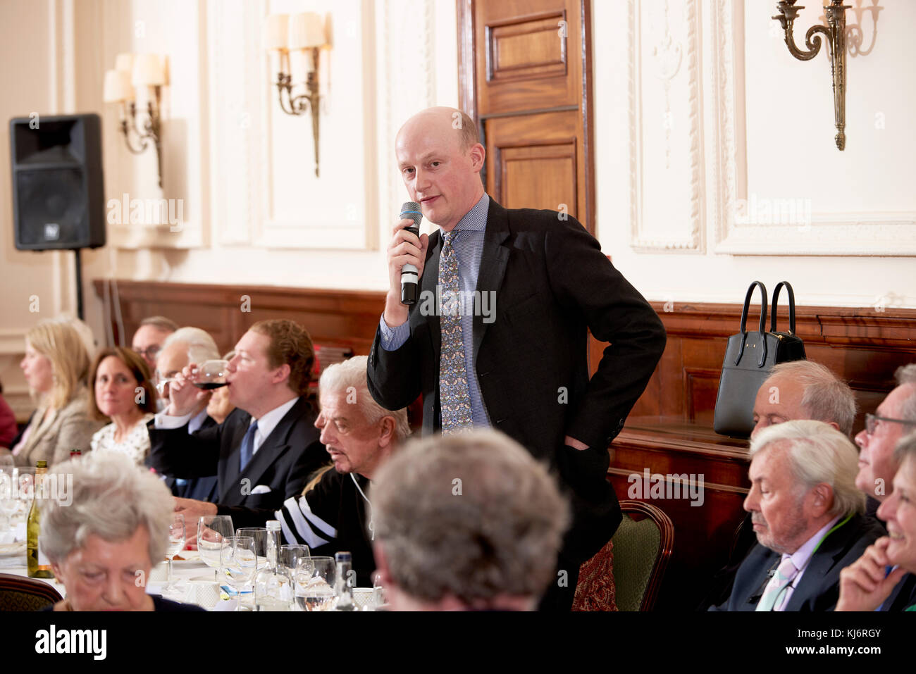 Harry mount speaking hi-res stock photography and images - Alamy