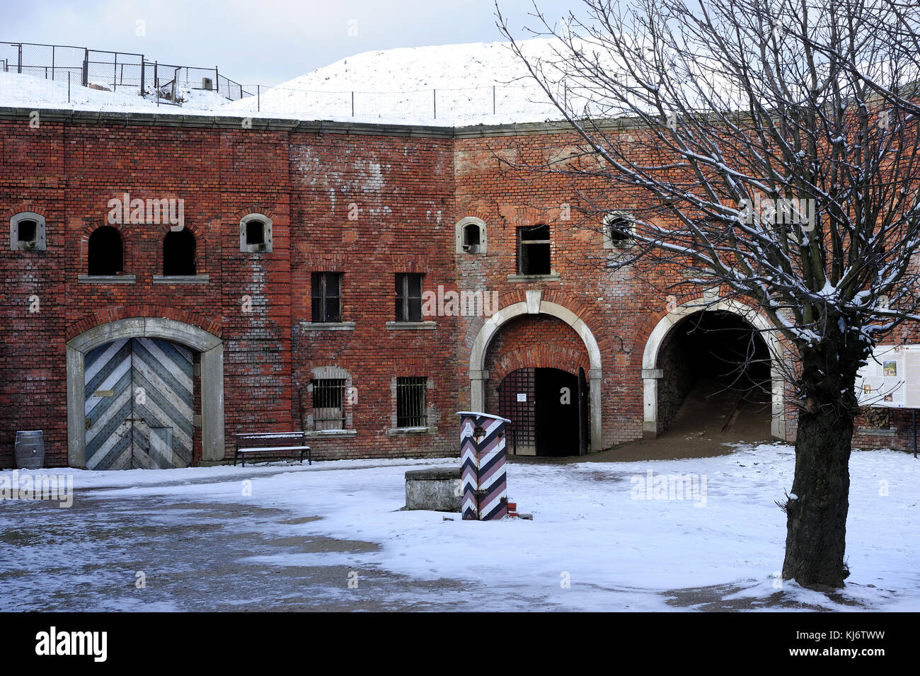 europe, fort, fort silberberg silver mountain fort, lower silesia ...