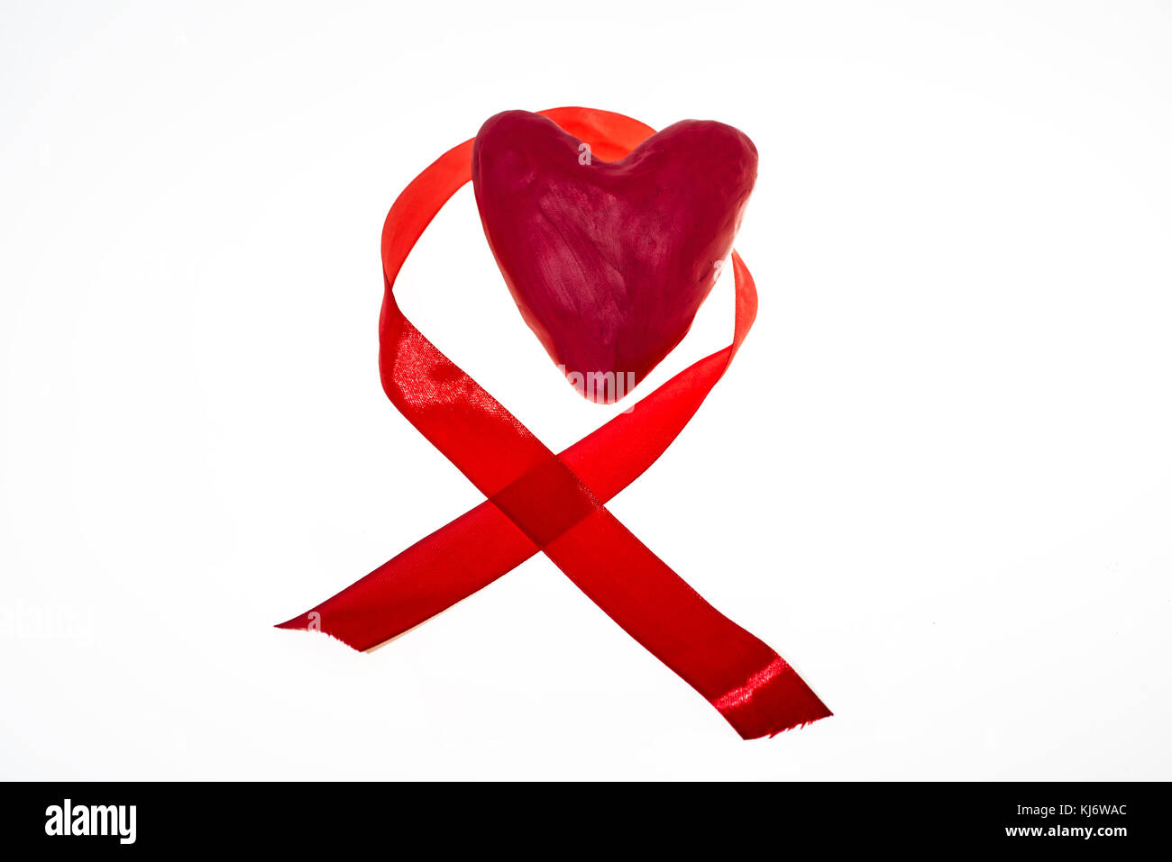 World AIDS Day abstract photo. Isolated on white background Stock Photo ...