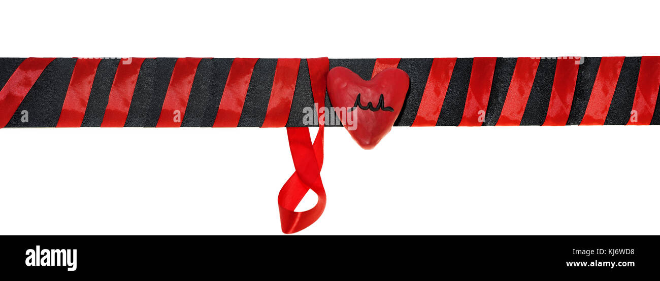 World AIDS Day abstract photo. Isolated on white background Stock Photo ...