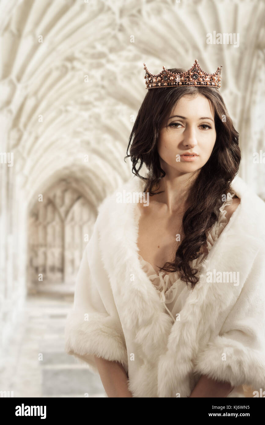 Demure woman hi-res stock photography and images - Alamy