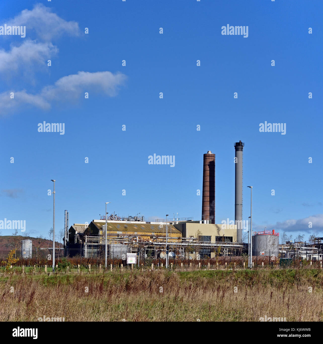 GlaxoSmith Kline Pharmaceutical Factory. Ulverston, Cumbria, England ...