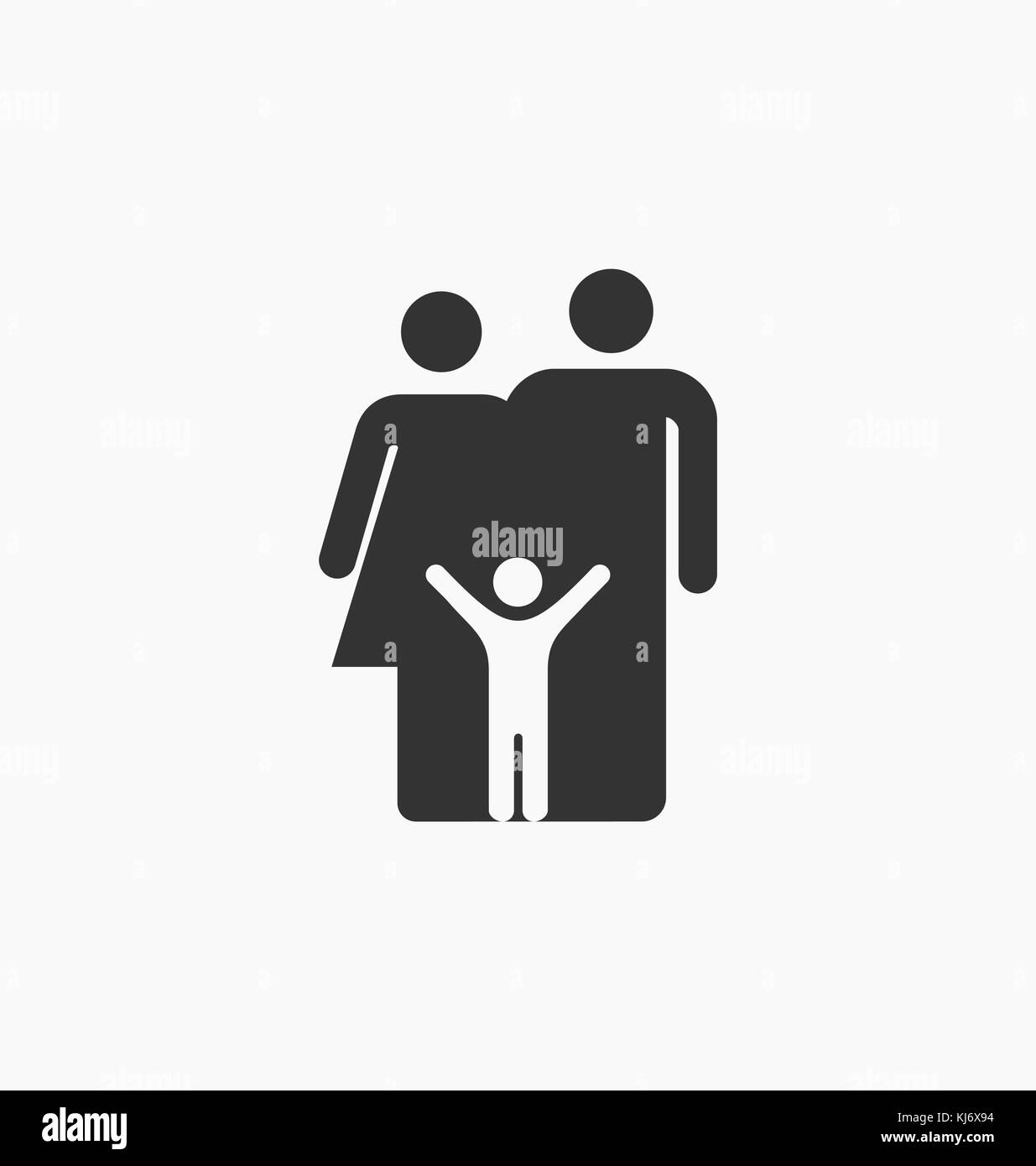 Family icon illustration Stock Vector Image & Art - Alamy