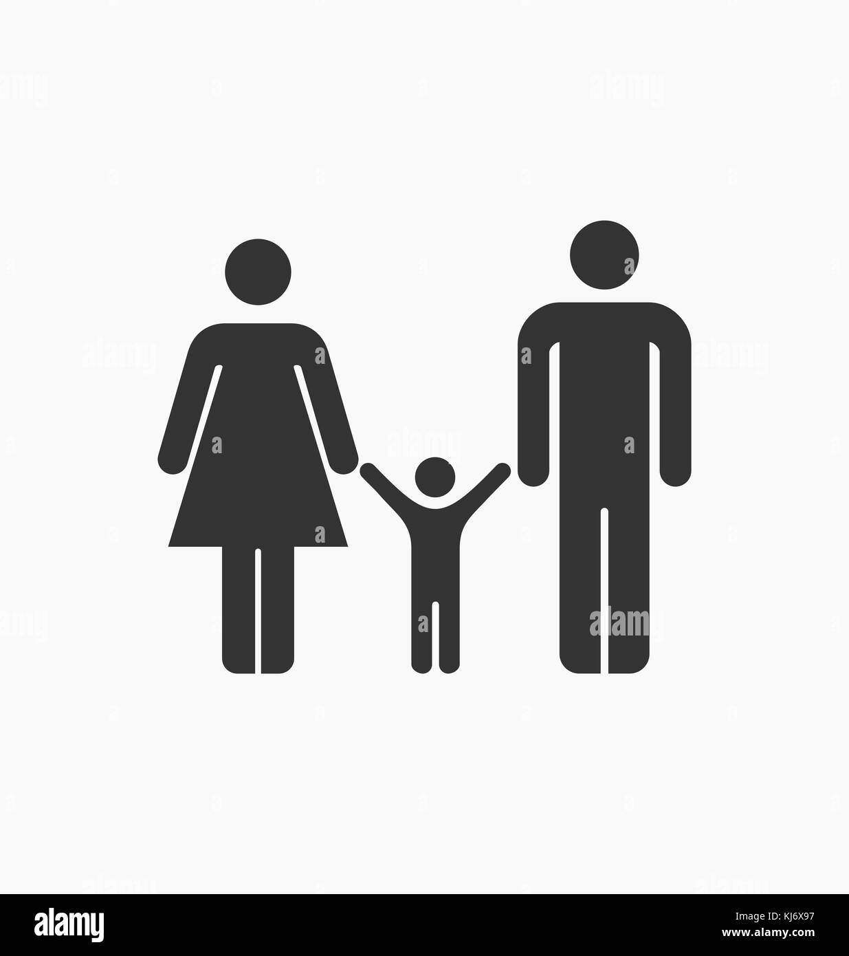 Family icon illustration Stock Vector Image & Art - Alamy