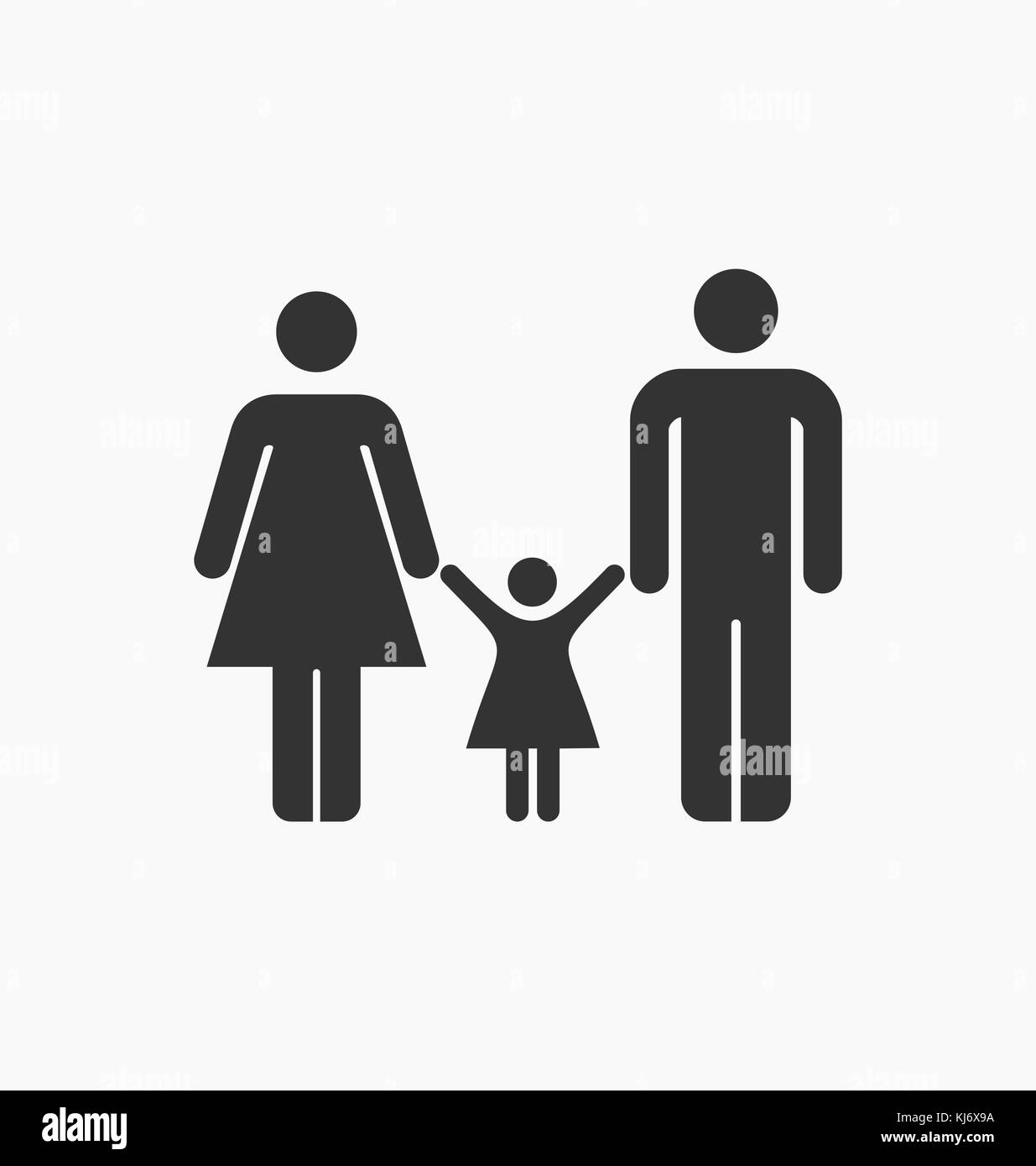 Family icon illustration Stock Vector Image & Art - Alamy