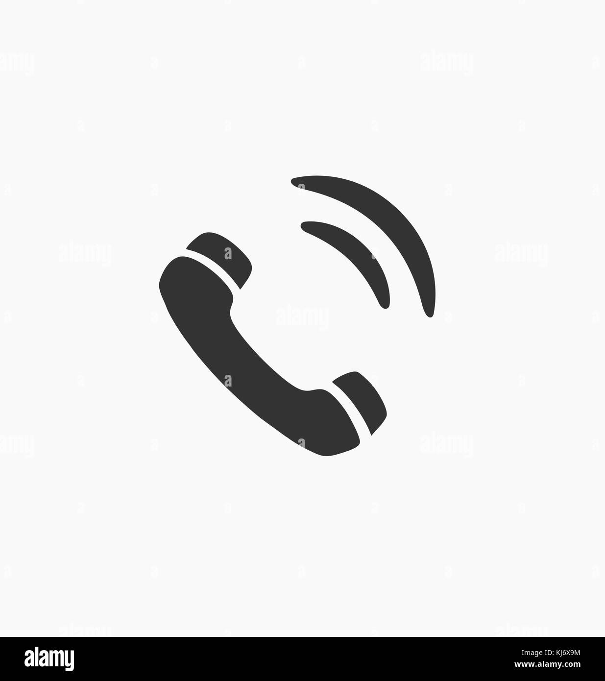 Phone icon vector Stock Vector Image & Art - Alamy