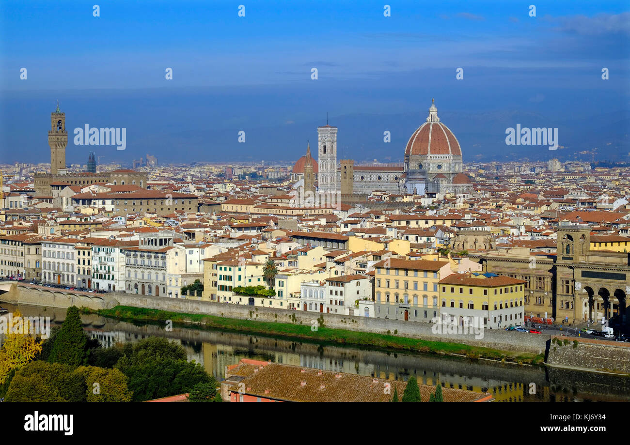 Firenze overview hi-res stock photography and images - Alamy
