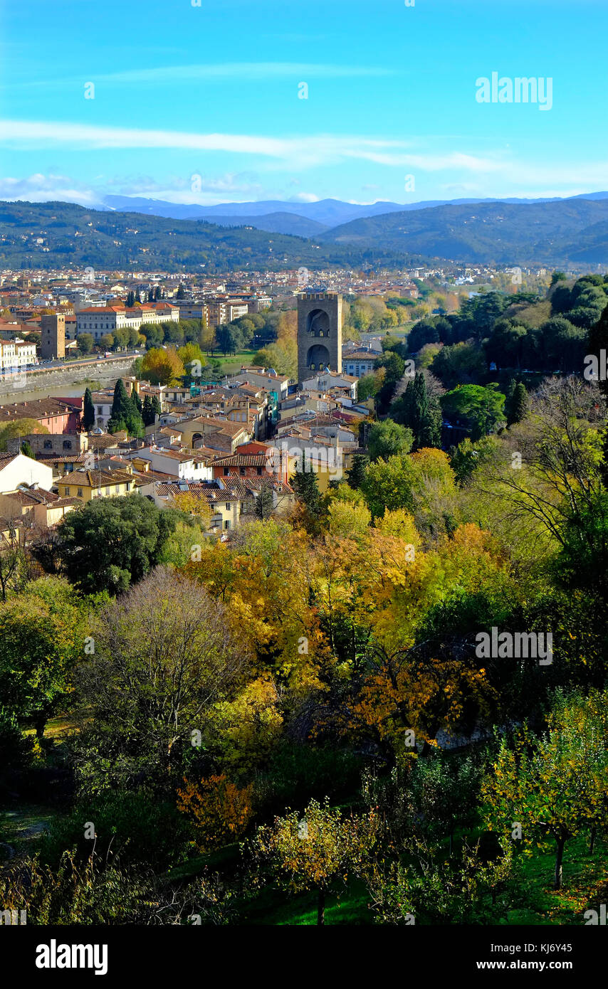 overview of florence, italy Stock Photo - Alamy