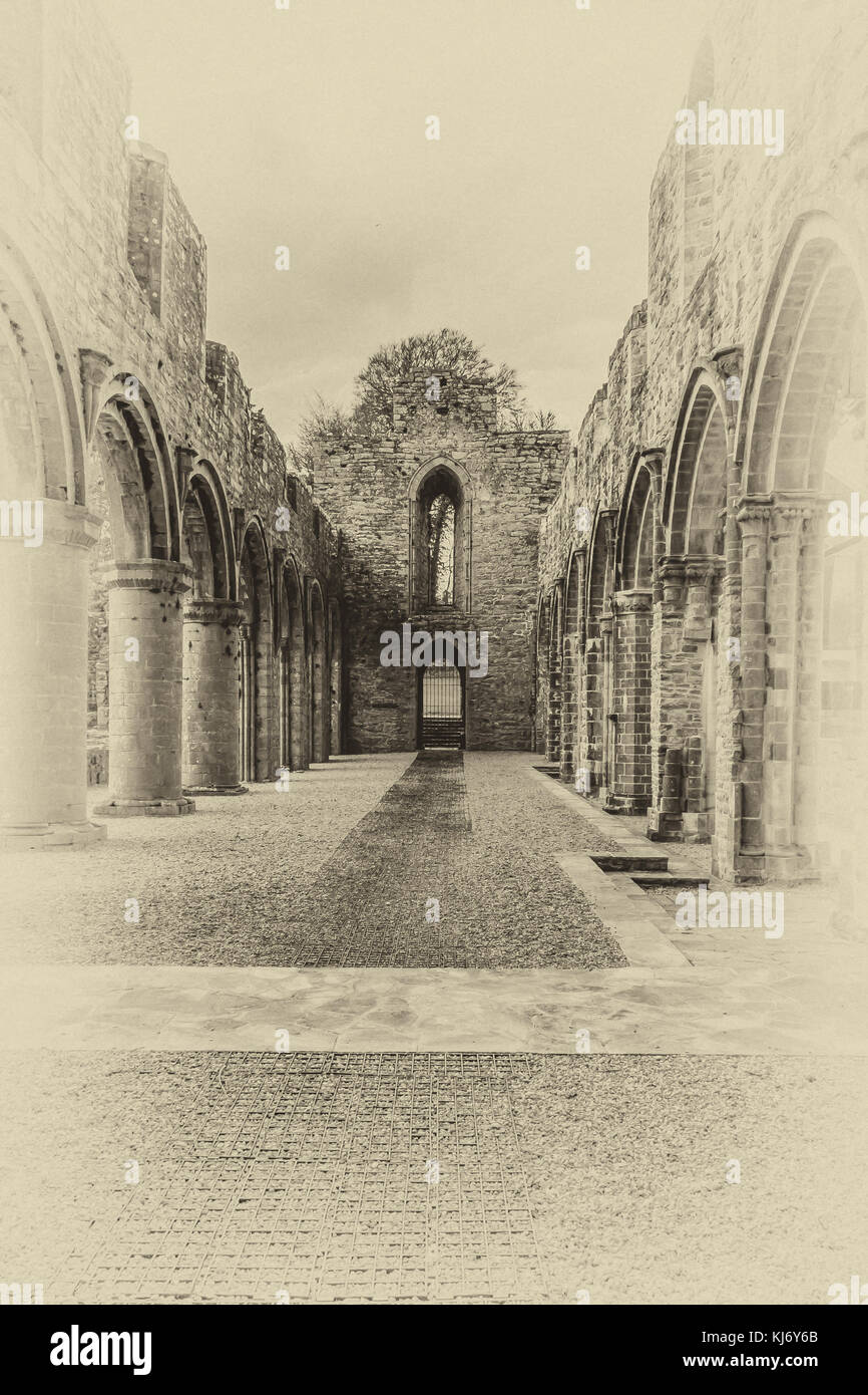Boyle Abbey Roscommon Ireland Stock Photo - Alamy