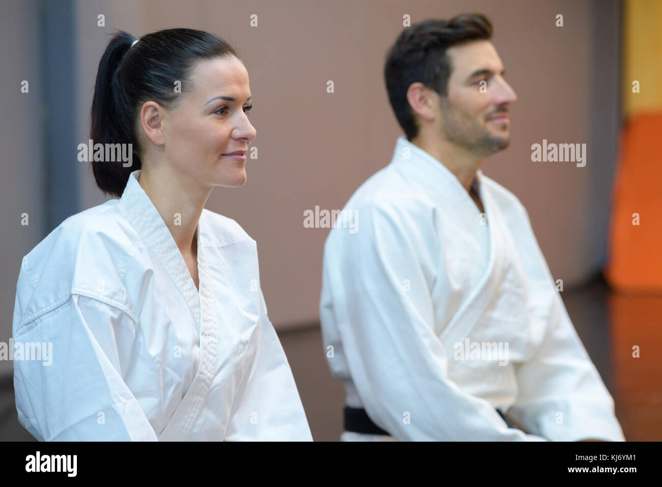 Girl karate lesson hi-res stock photography and images - Alamy