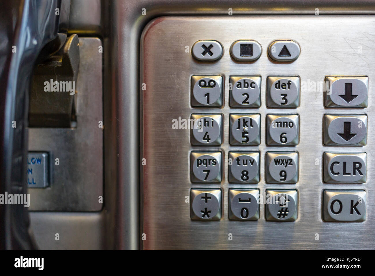 Red phone box interior hi-res stock photography and images - Alamy