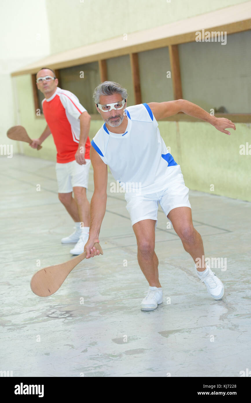 men playing pala Stock Photo - Alamy