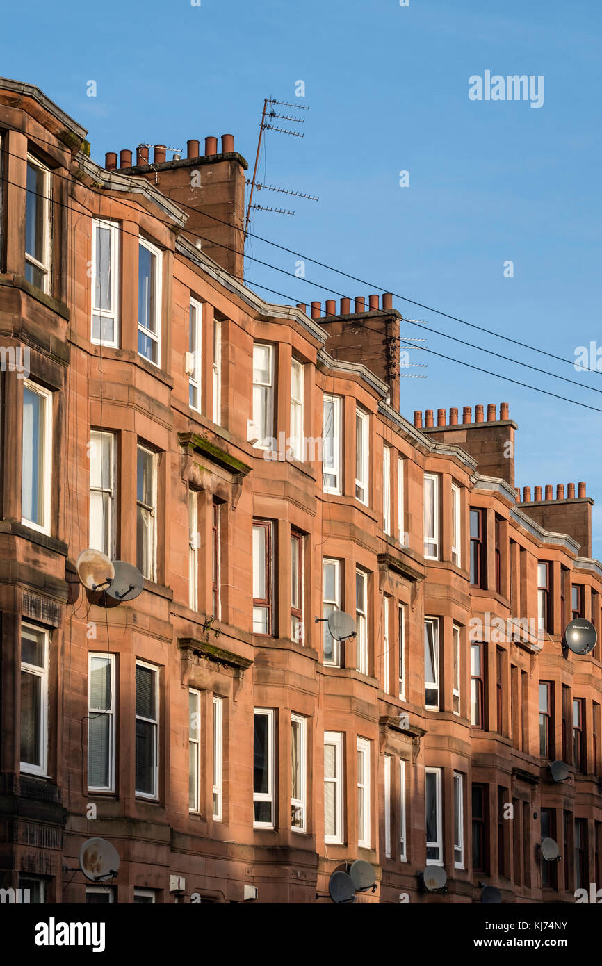 Red Sandstone Tenements High Resolution Stock Photography and Images ...