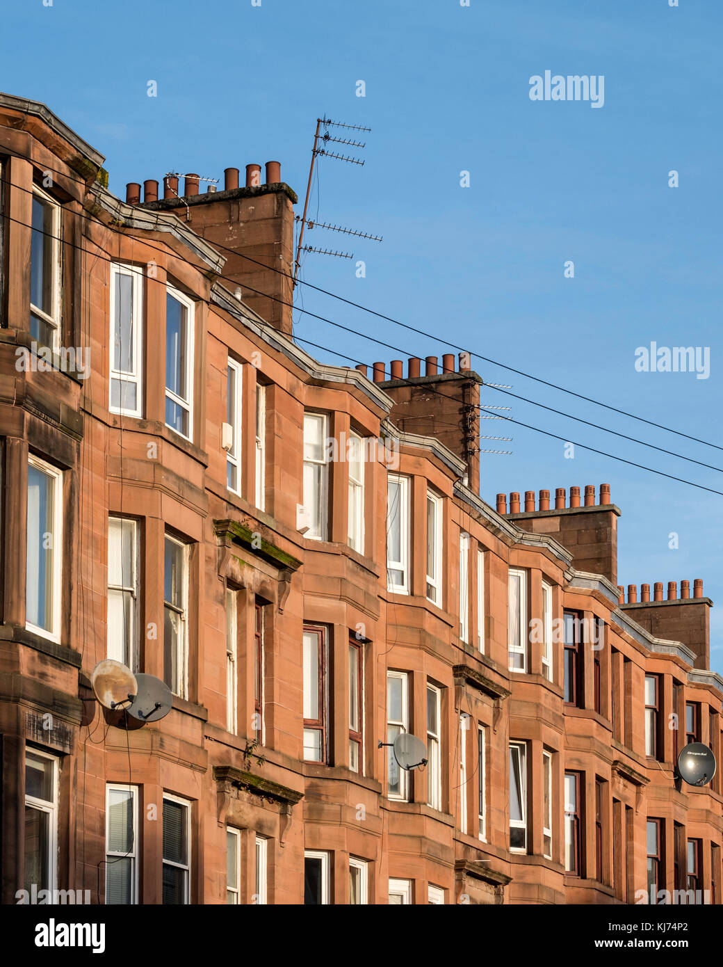 Tenement block glasgow hi-res stock photography and images - Alamy