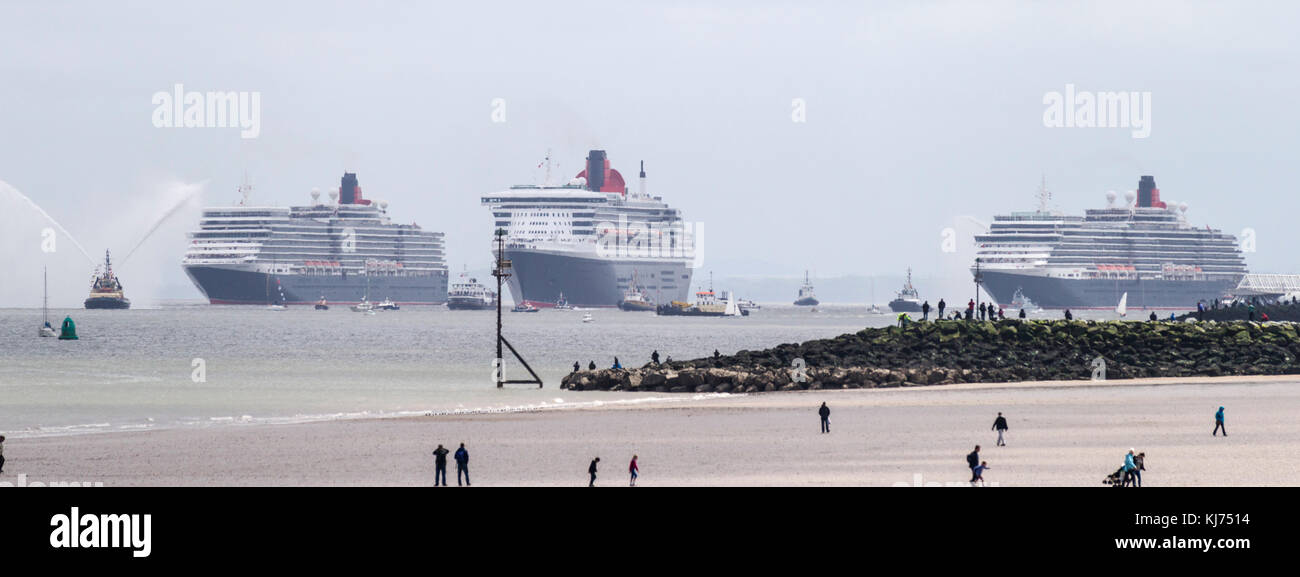 The three Queens visited Liverpool between May 24-26 2015 for the 175th ...