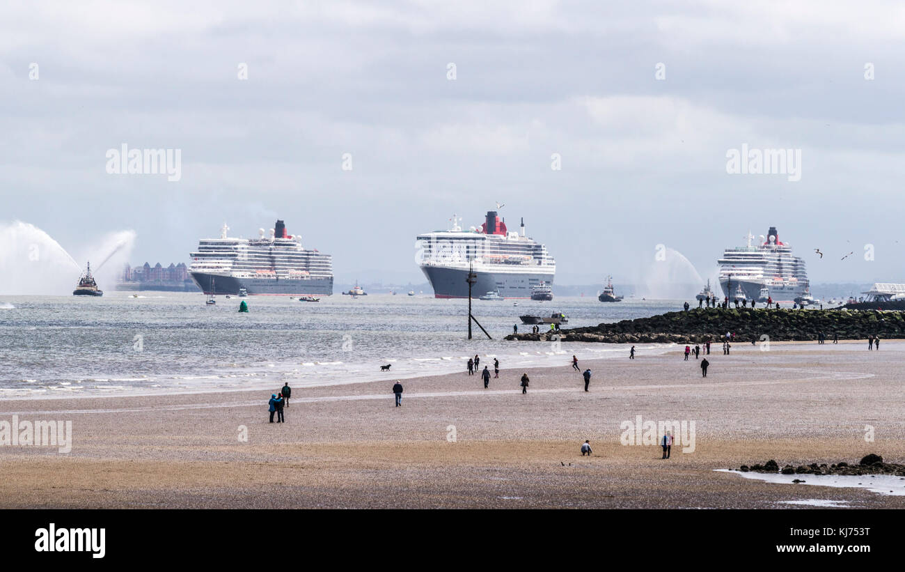 The three Queens visited Liverpool between May 24-26 2015 for the 175th ...
