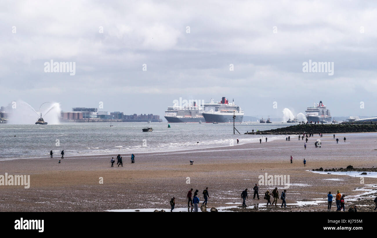 The three Queens visited Liverpool between May 24-26 2015 for the 175th ...
