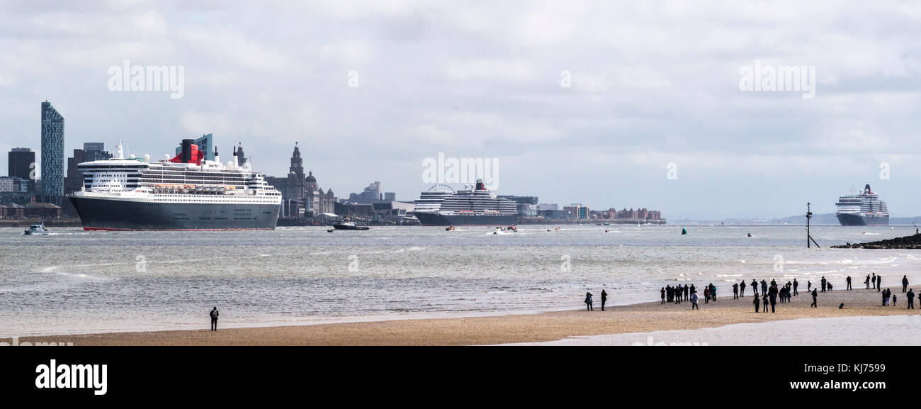 The three Queens visited Liverpool between May 24-26 2015 for the 175th ...