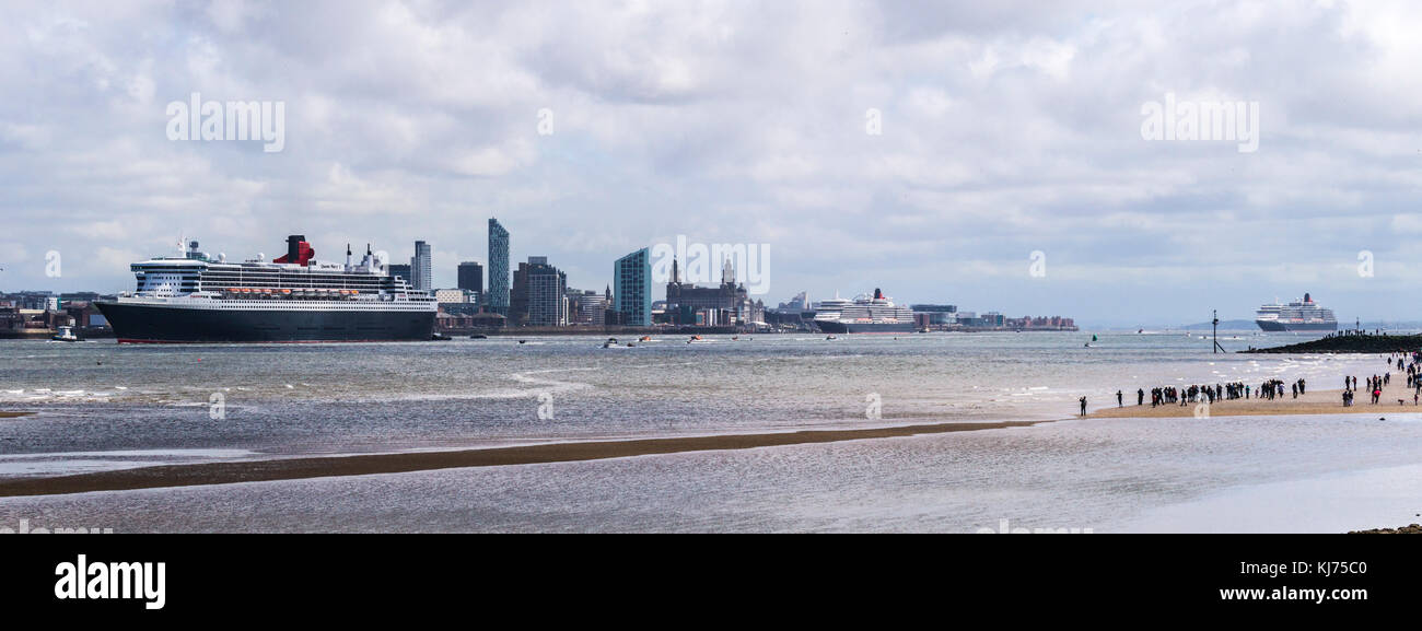 The three Queens visited Liverpool between May 24-26 2015 for the 175th ...