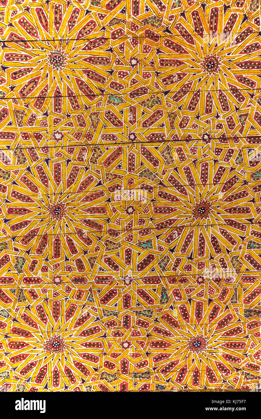 Geometrical colorful middle east tile Stock Photo - Alamy