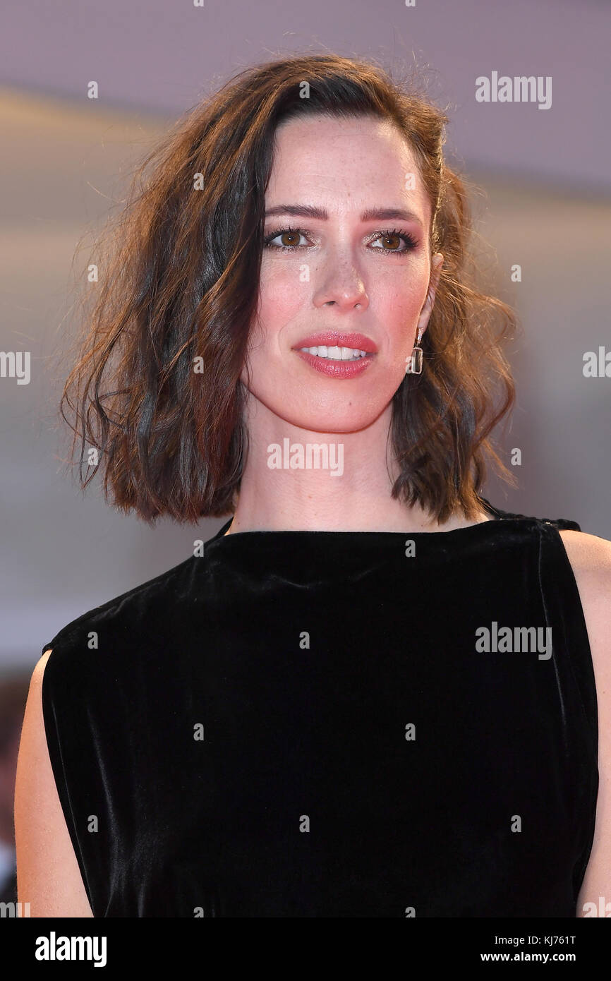 Rebecca Hall attends the premiere of Three Billboards Outside Ebbing ...