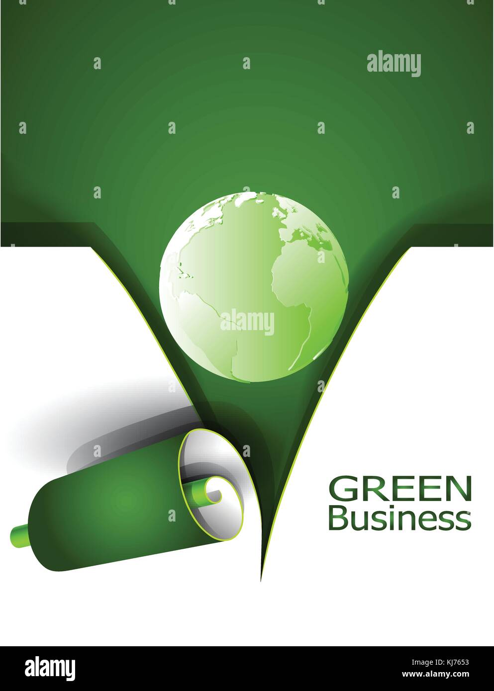 green business background vector. it can be applied for kinds of media ...