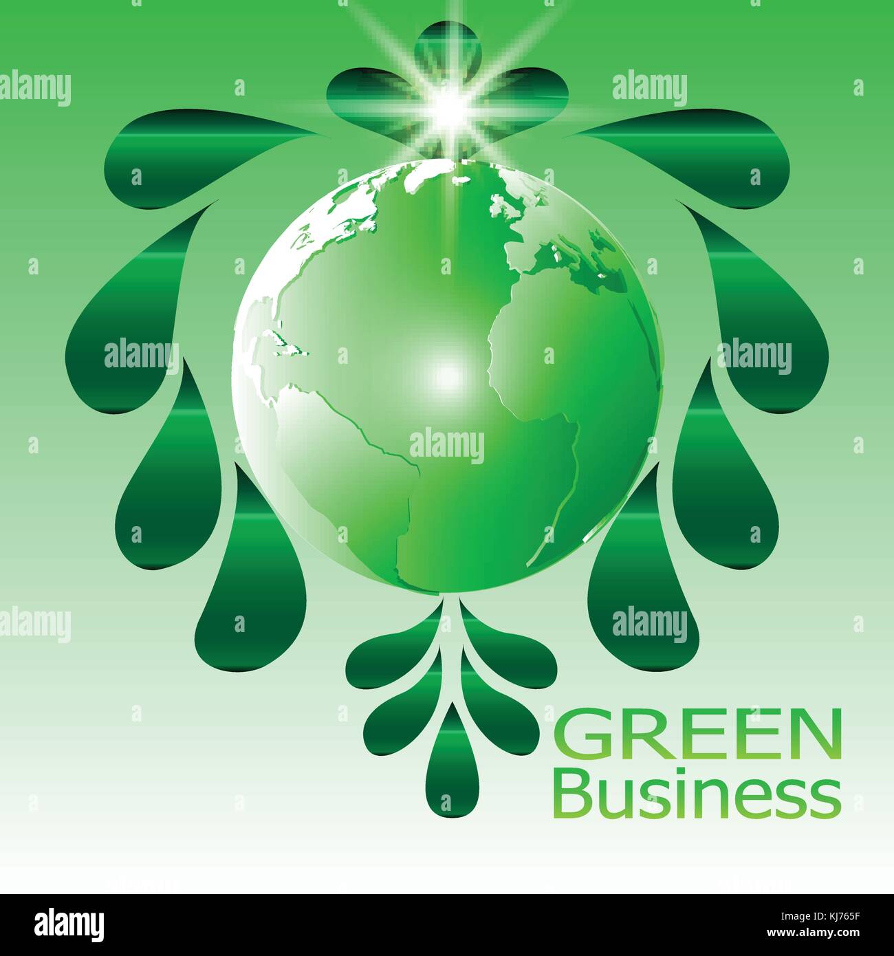 green business background vector. it can be applied for kinds of media ...