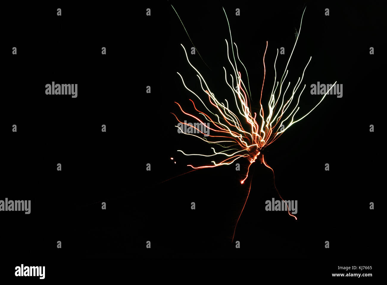 artistic fireworks shots Stock Photo - Alamy